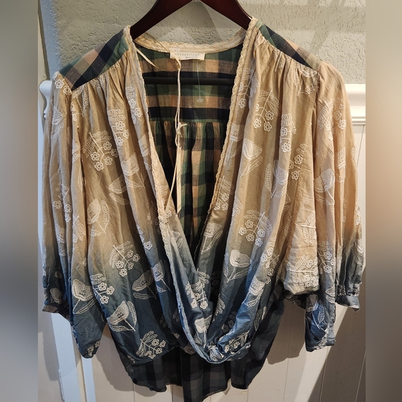 Lovestitch Tops Lovestitch Floral Boho Peasant Blouse M Poshmark